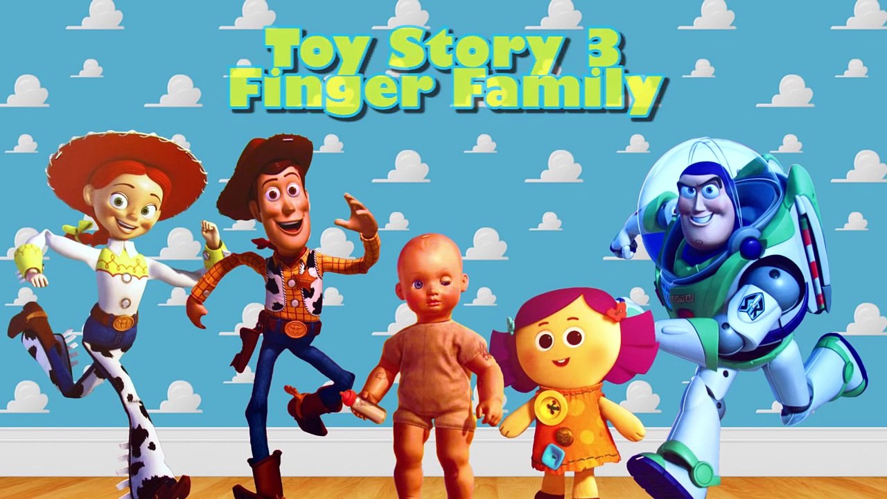 TOY STORY Cartoon Finger Family Nursery Rhyme - Vidéo Dailymotion