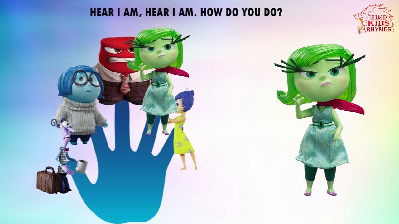 Inside Out Disney Pixars Finger Family Nursery Rhymes Collection ...