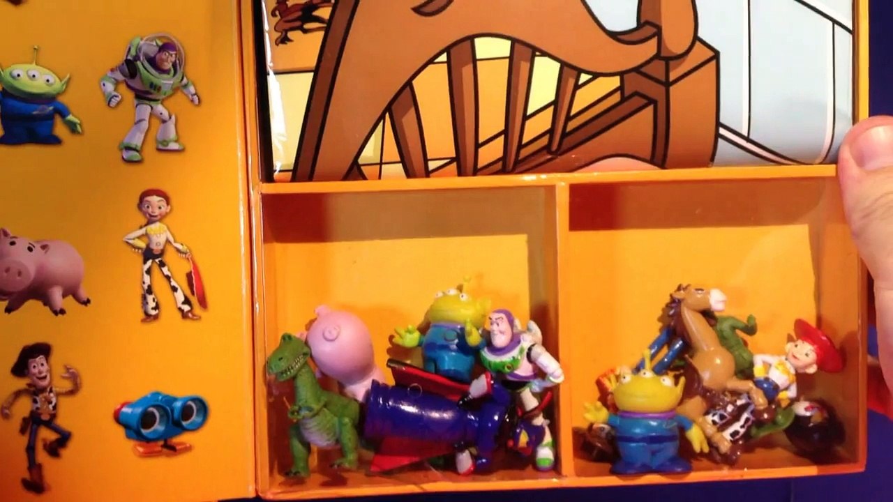 Toy Story unboxing My Busy Books! 12 Disney Pixar Toy Story Figures ...