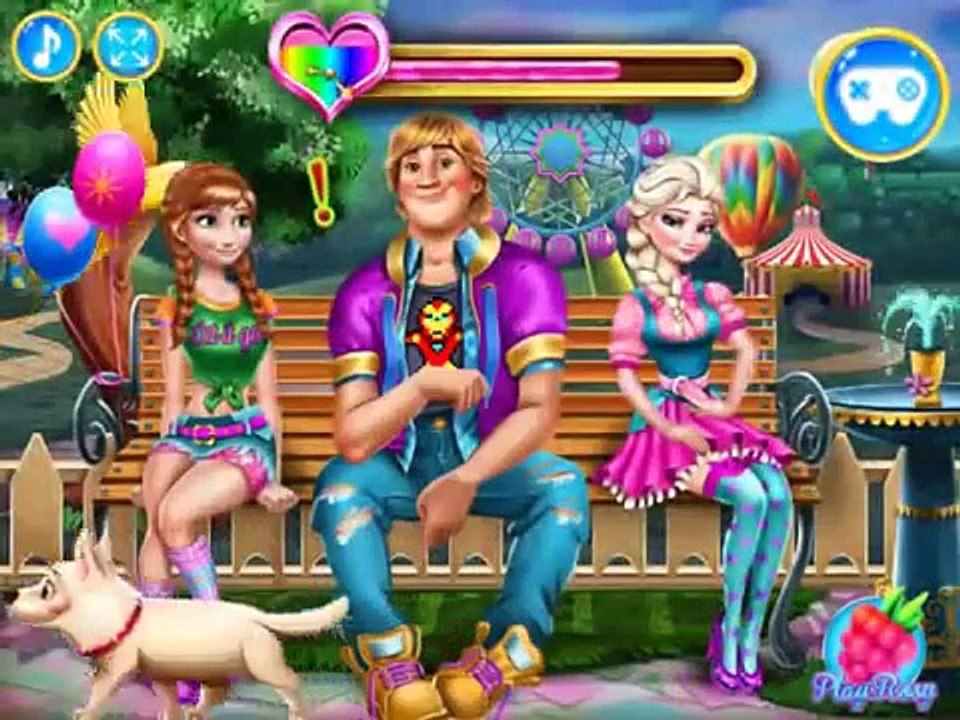 Elsa and Kristoff Kissing! Elsa Steals Frozen Anna Boyfriend! Kristoff ...