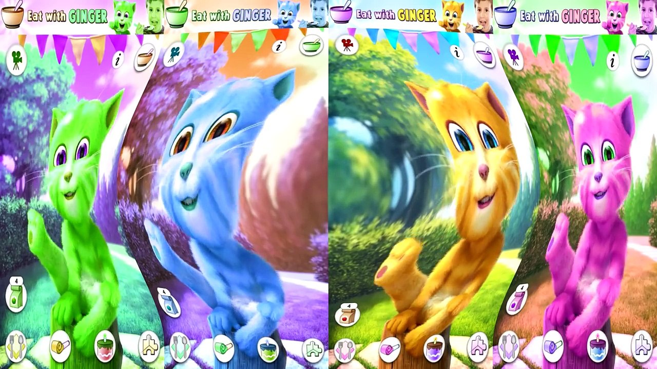 Talking Tom and Friends Color reaction Compilation HD Collection ...