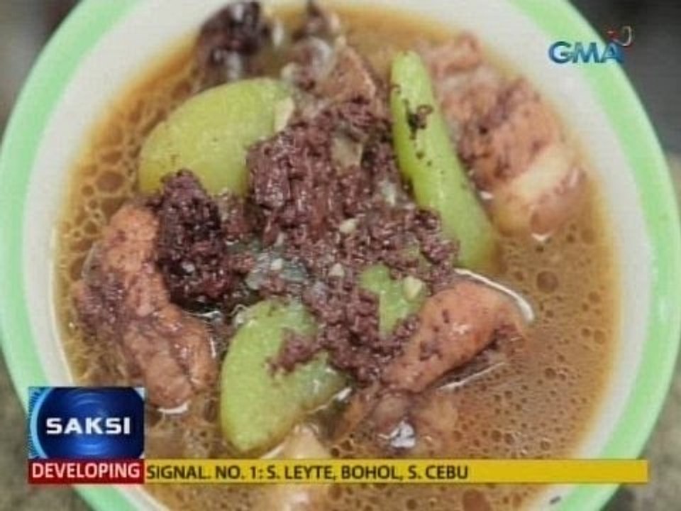 Saksi: Sinuam ng Angono, mala-batchoy Tagalog na may dugo ng baboy at ...