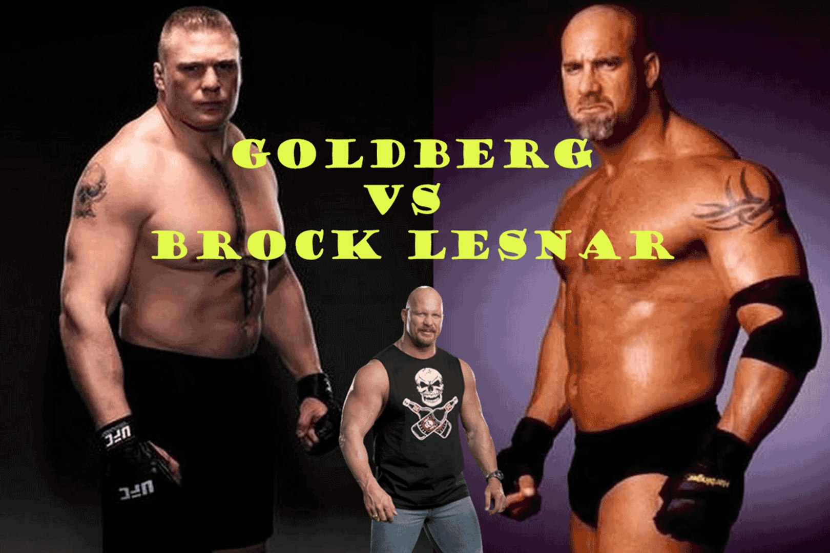 Brock Lesnar Vs Stone Cold