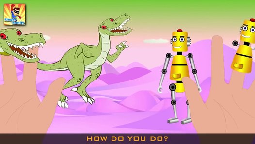 Finger Family Collection | Top Robot Finger Family Nursery Rhymes Plus ...