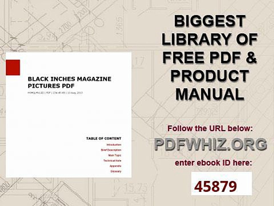 black inches magazine pictures pdf - video Dailymotion