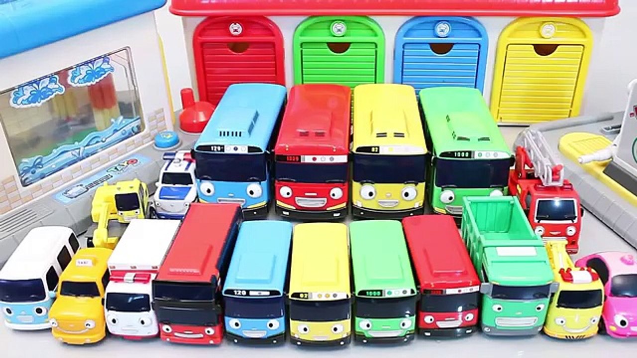 Tayo the Little Bus Friends Finding Dory English Learn Numbers Colors ...