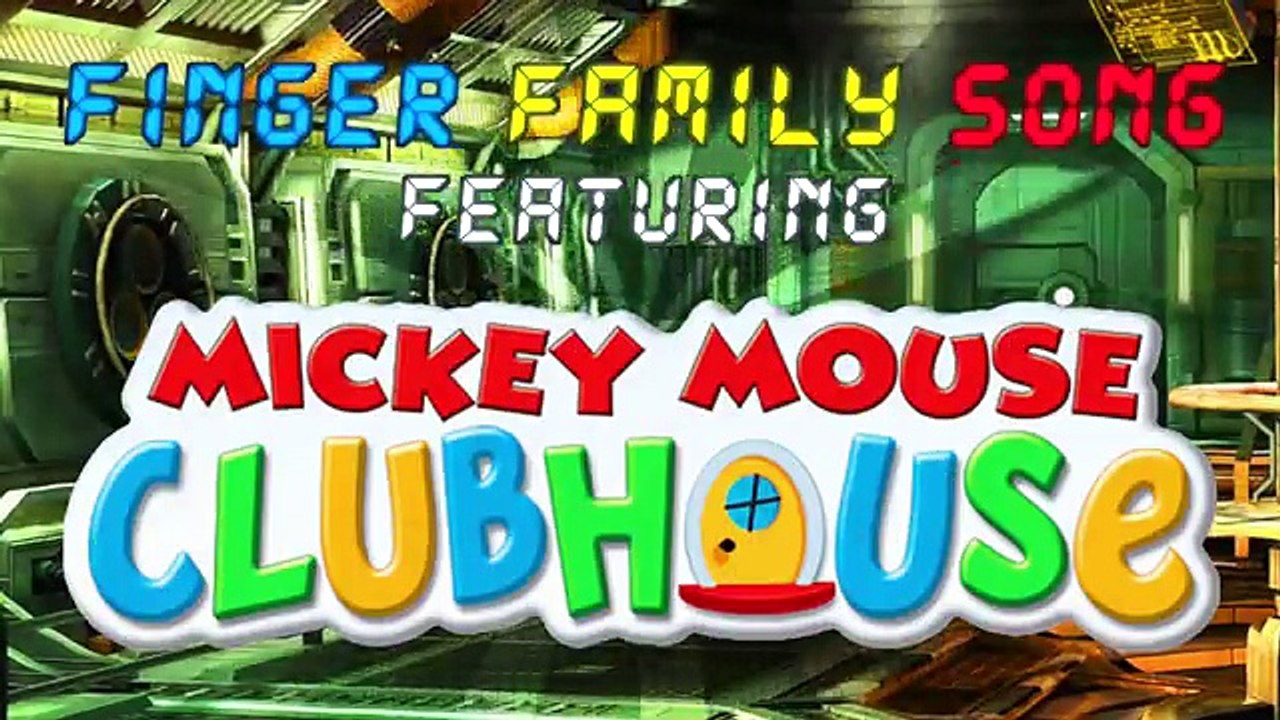 Mickey Mouse Robot and Friends Robots Factory Finger Family Song ...