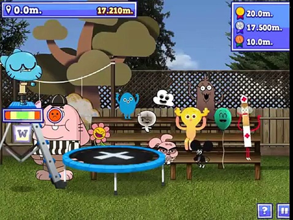 THE AMAZING WORLD OF GUMBALL - SPORT GAME GUMBALL JUMPING - THE AMAZING ...