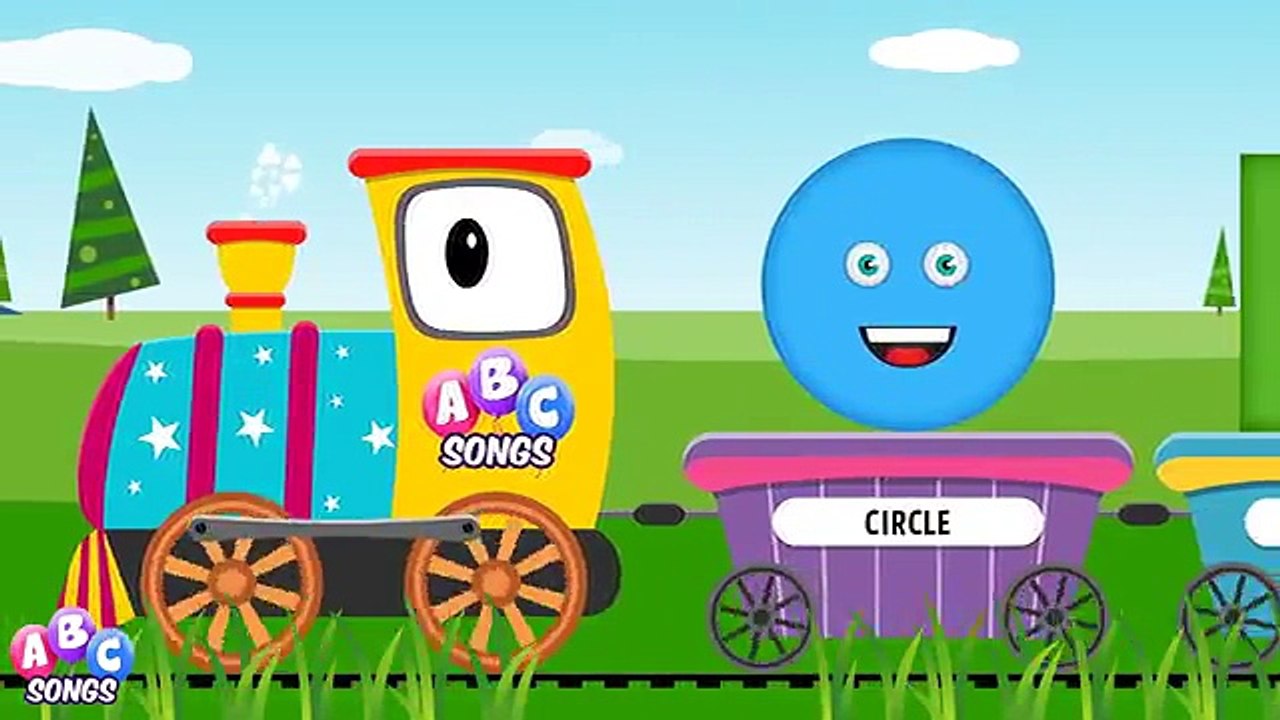 Learn Shapes with the Shapes Train | Shapes Song | 2D Shapes - video ...