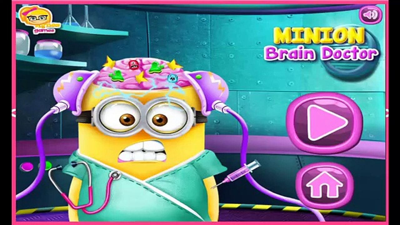 Minion Brain Doctor - Minions Video Game For Kids - Vidéo Dailymotion