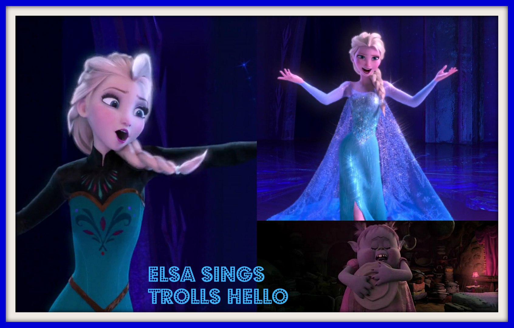 Troll And Anna In Frozen
