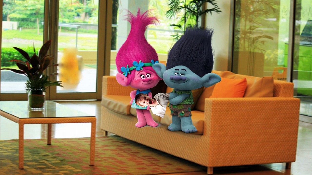 TROLLS Poppy and Branch At Home With Baby - video Dailymotion
