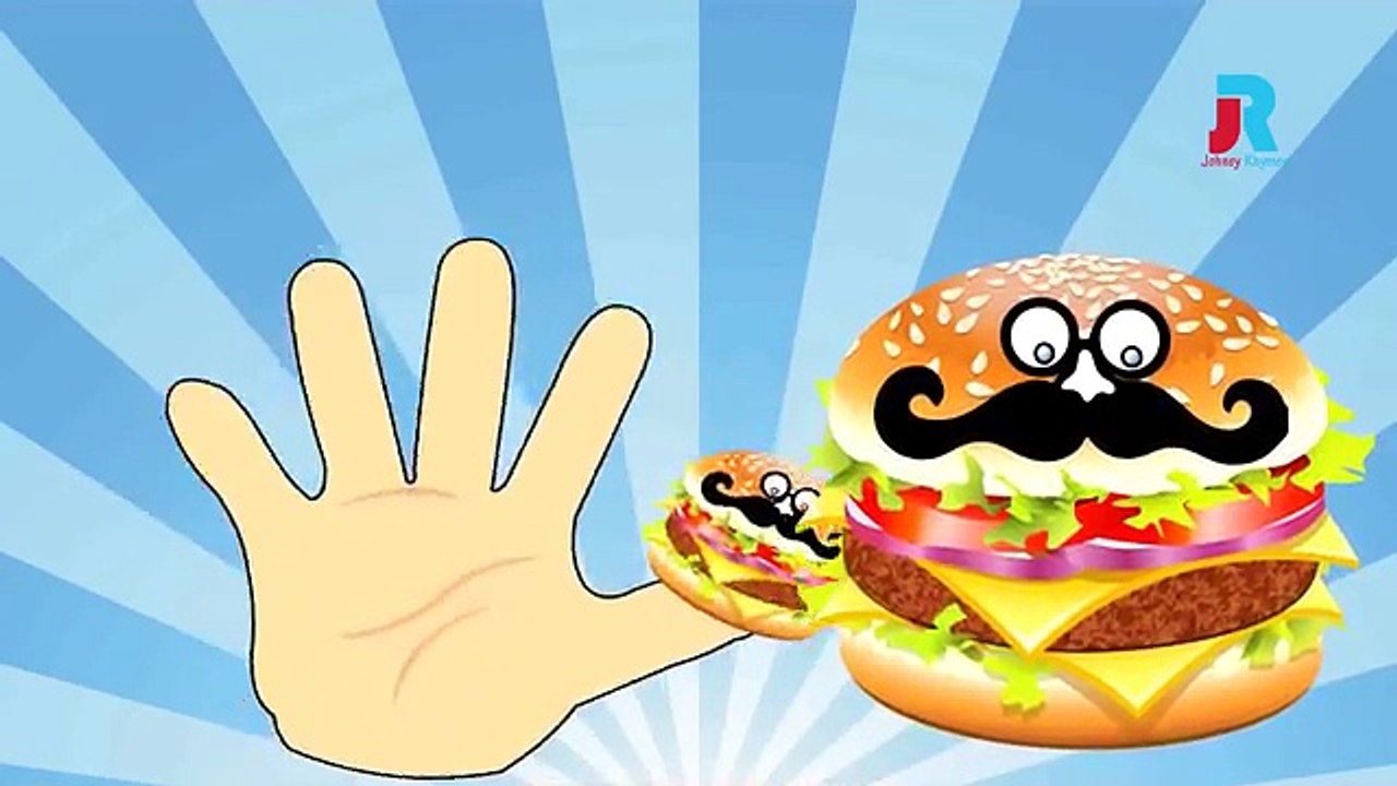 Finger family | Gummy Bear Vs Burger Finger Family Nursery Rhymes ...