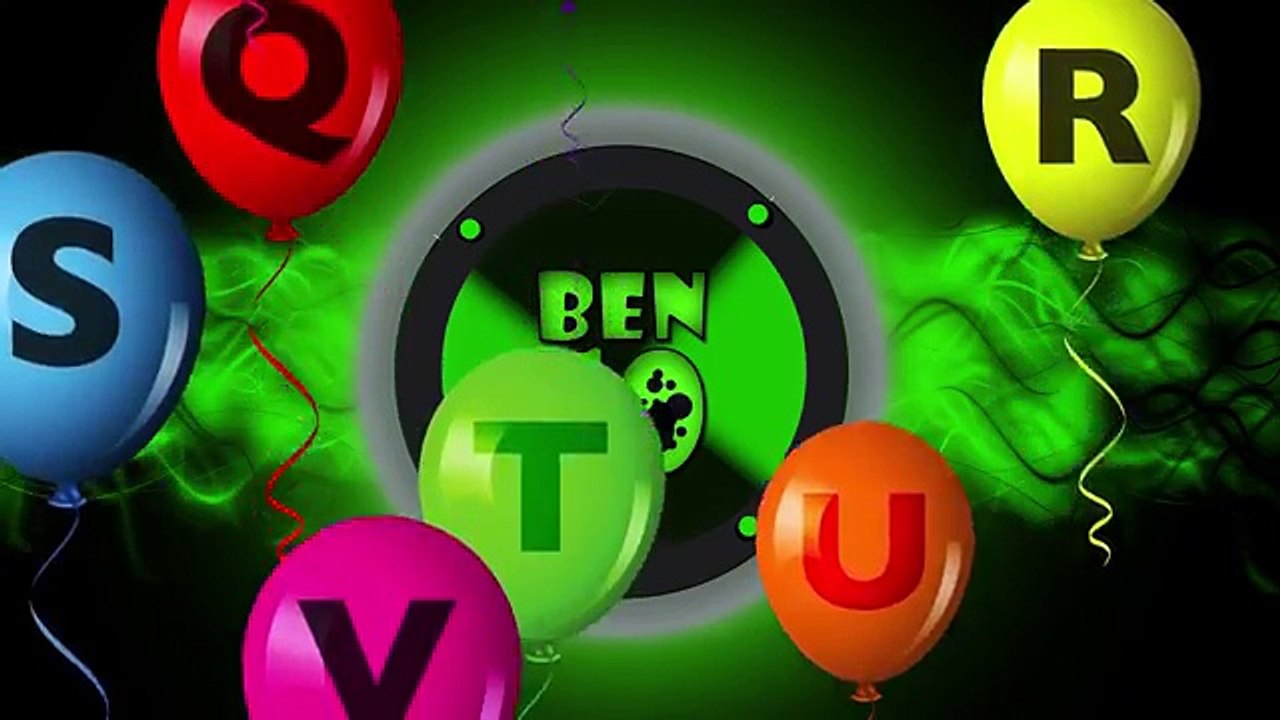 BEN 10 DIEZ ABC de la Canción Canción del Alfabeto de la Guardería ABC ...