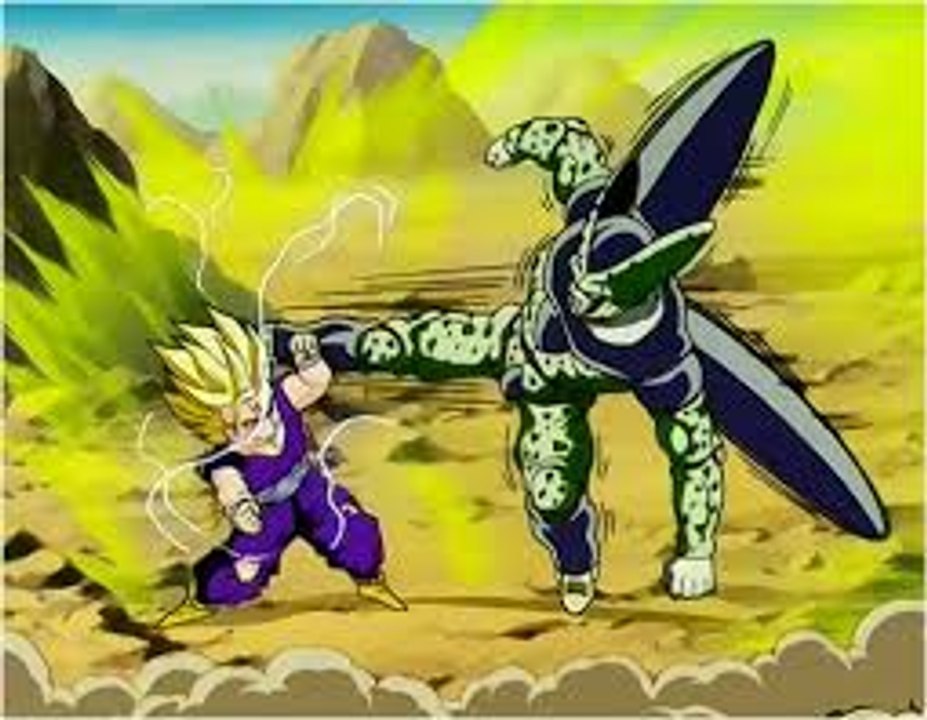 Gohan vs Cell Full Fight HD | Part 1 - video Dailymotion