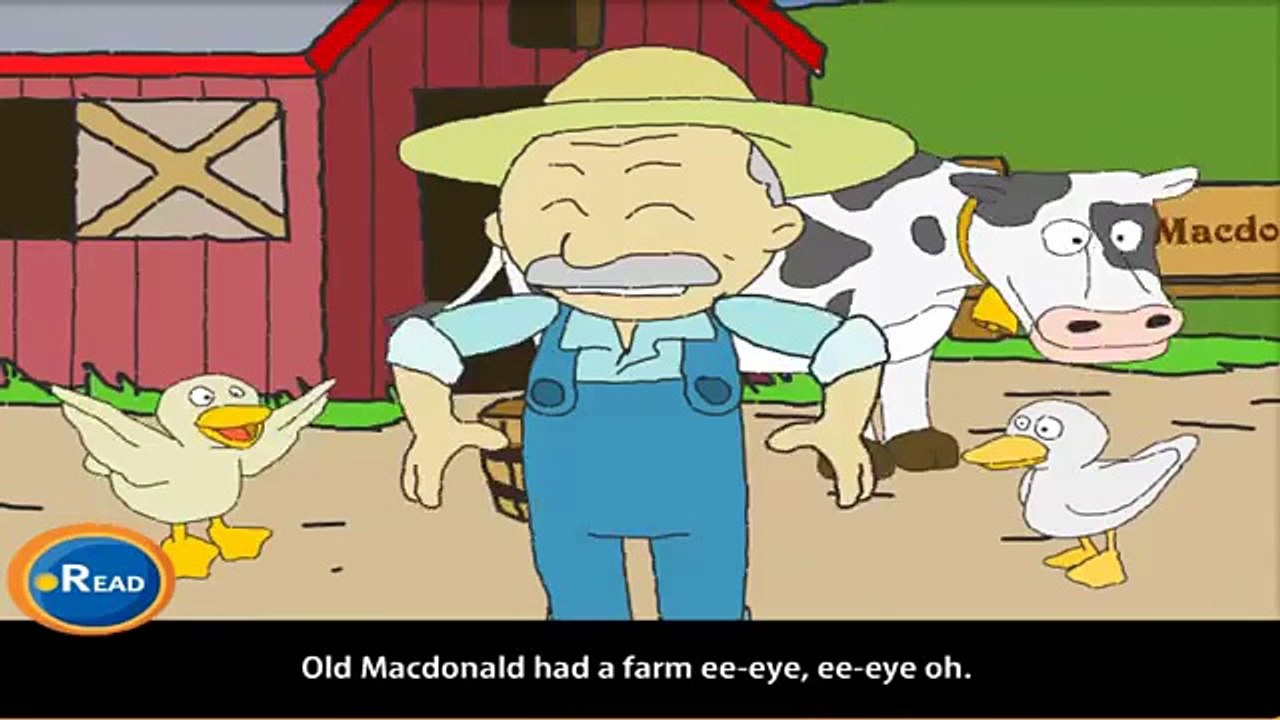 Kids Songs: Old MacDonald Had a Farm | kids songs english with lyrics ...
