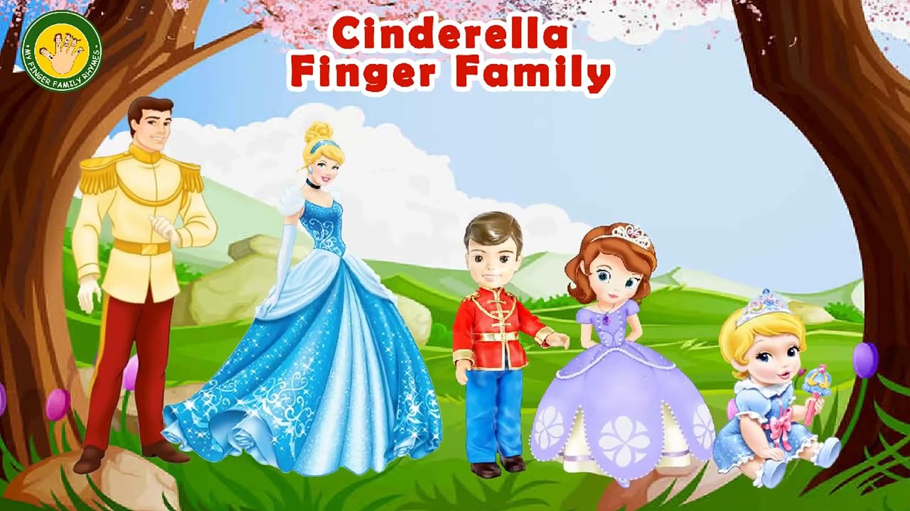CINDERELLA Finger Family Nursery Rhyme for kids by MY FINGER FAMILY ...