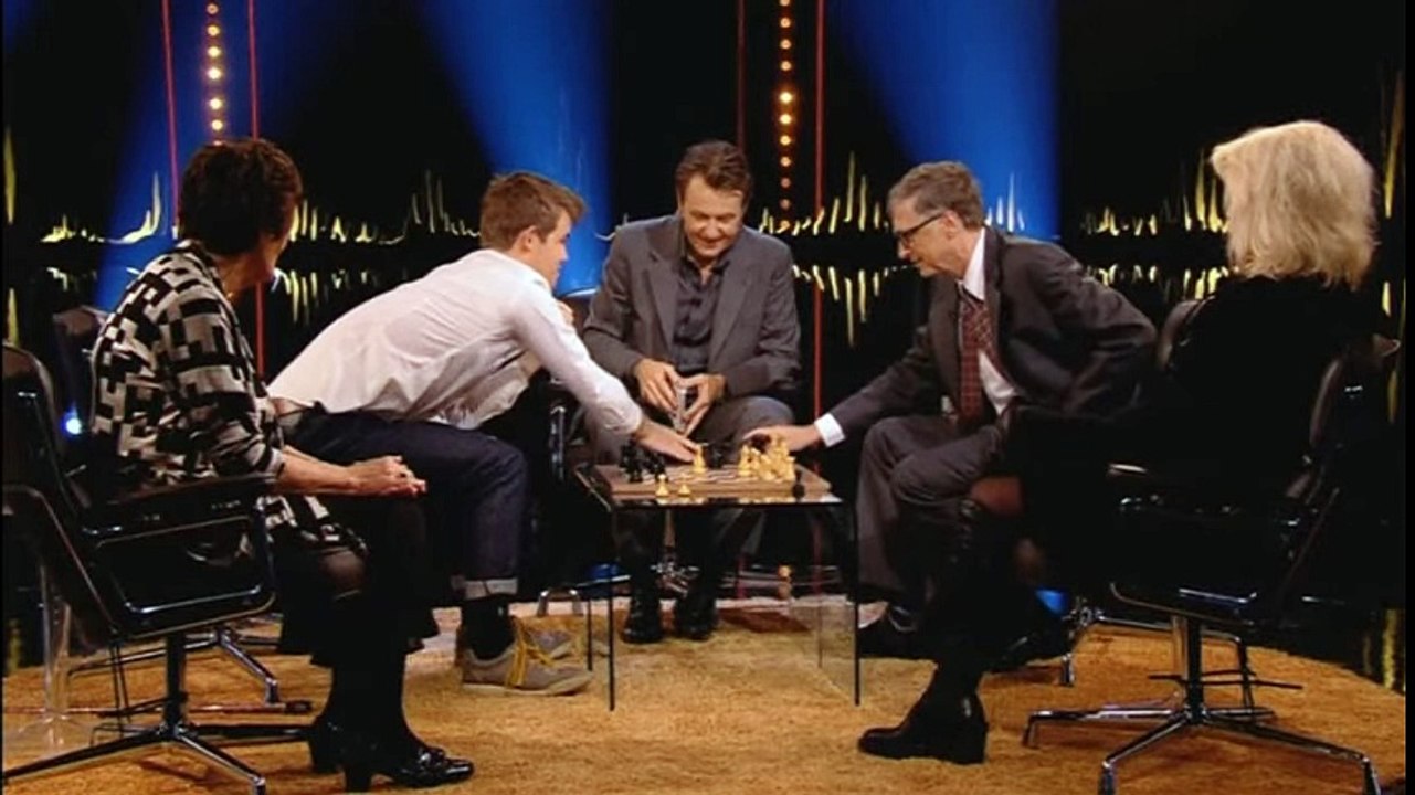 Bill Gates loses at chess- Magnus Carlsen beats Gates in 71 seconds ...