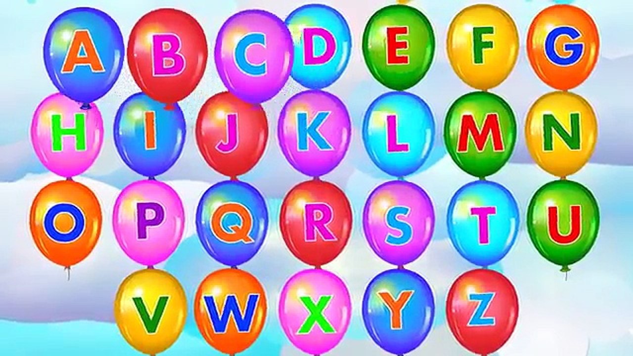 ABC Song for kids Learning video Alphabet Nursery Rhymes. Learn Rainbow ...