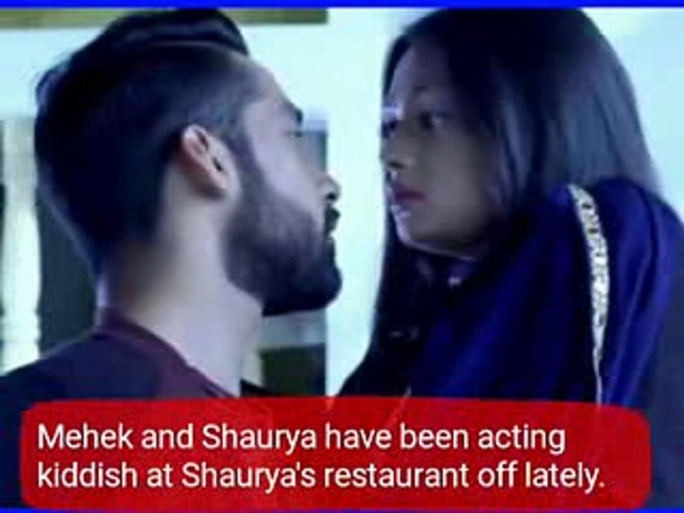 Upcoming..Zindgi ki Mehek..Mehek and Shaurya's kitchen love romance ...