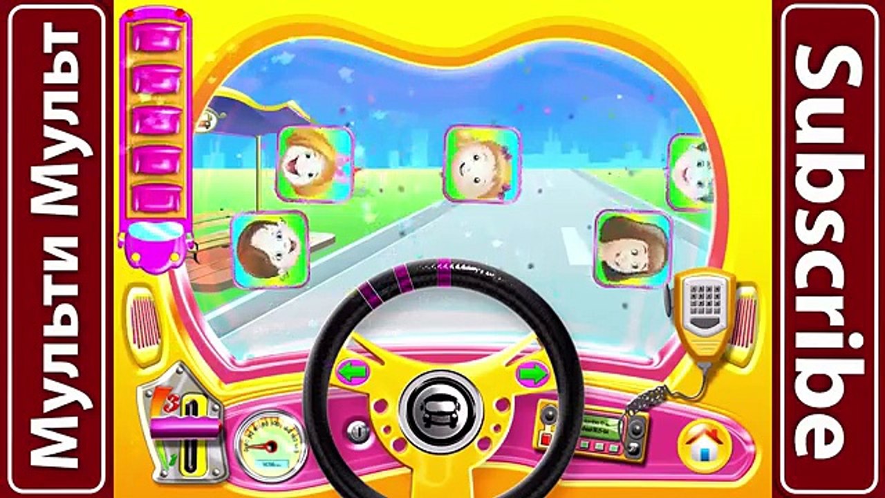 The Wheels On The Bus | Sing Along | TabTale – Видео Dailymotion