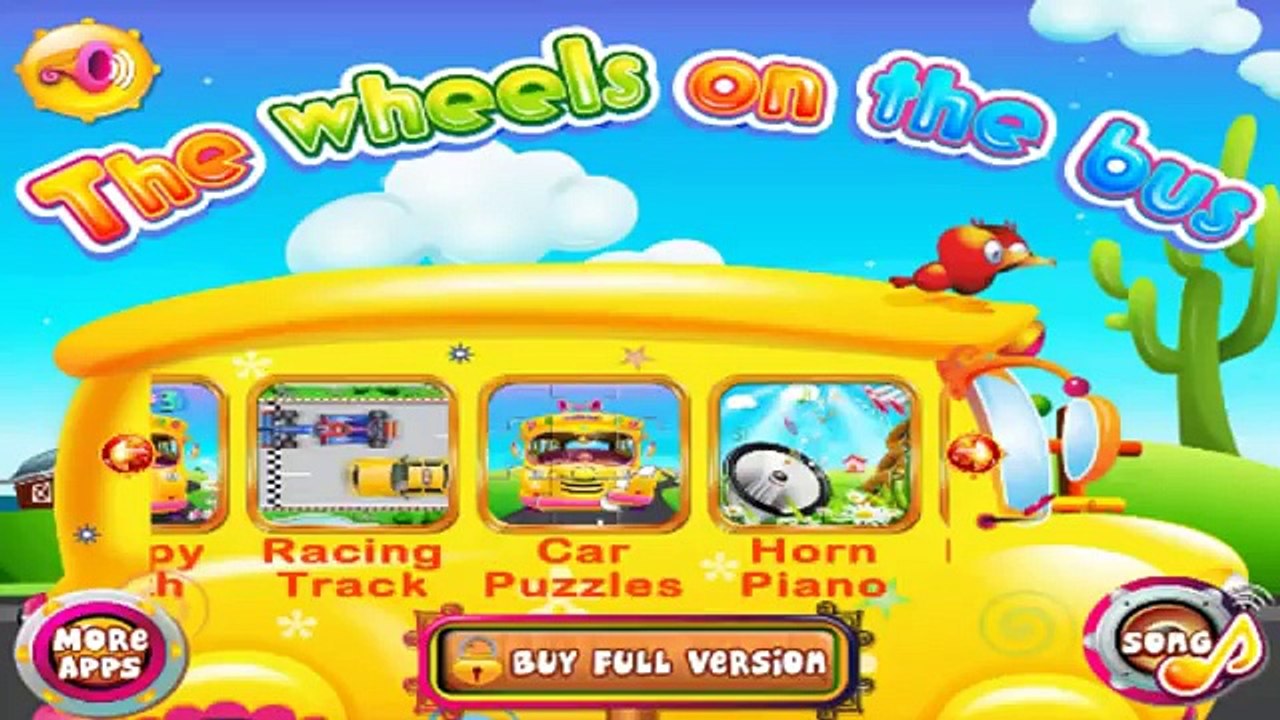 The Wheels On The Bus - TabTale Android gameplay Movie apps free kids ...