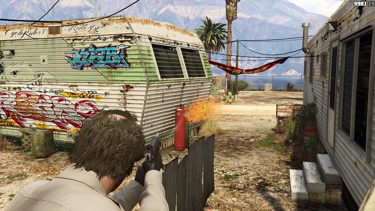 GTA V - Weapon Recoil mod (showcase & shootout) - Vídeo Dailymotion