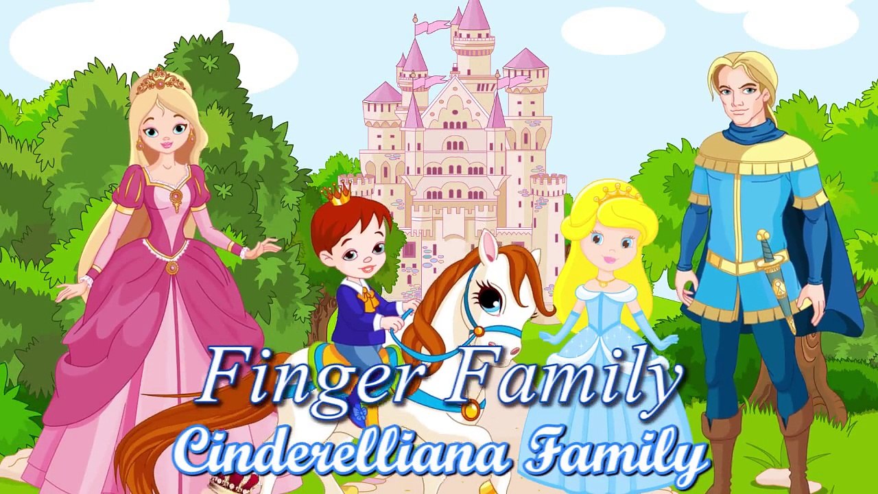 Cinderella Finger Family Nursery Rhyme - 動画 Dailymotion