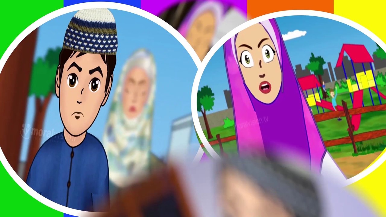 Rainy Season and Abdul Bari Islamic Muslims cartoon for children ...