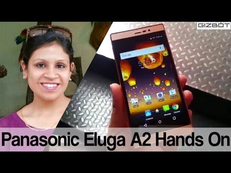 Panasonic Eluga A2 Hands On - video Dailymotion