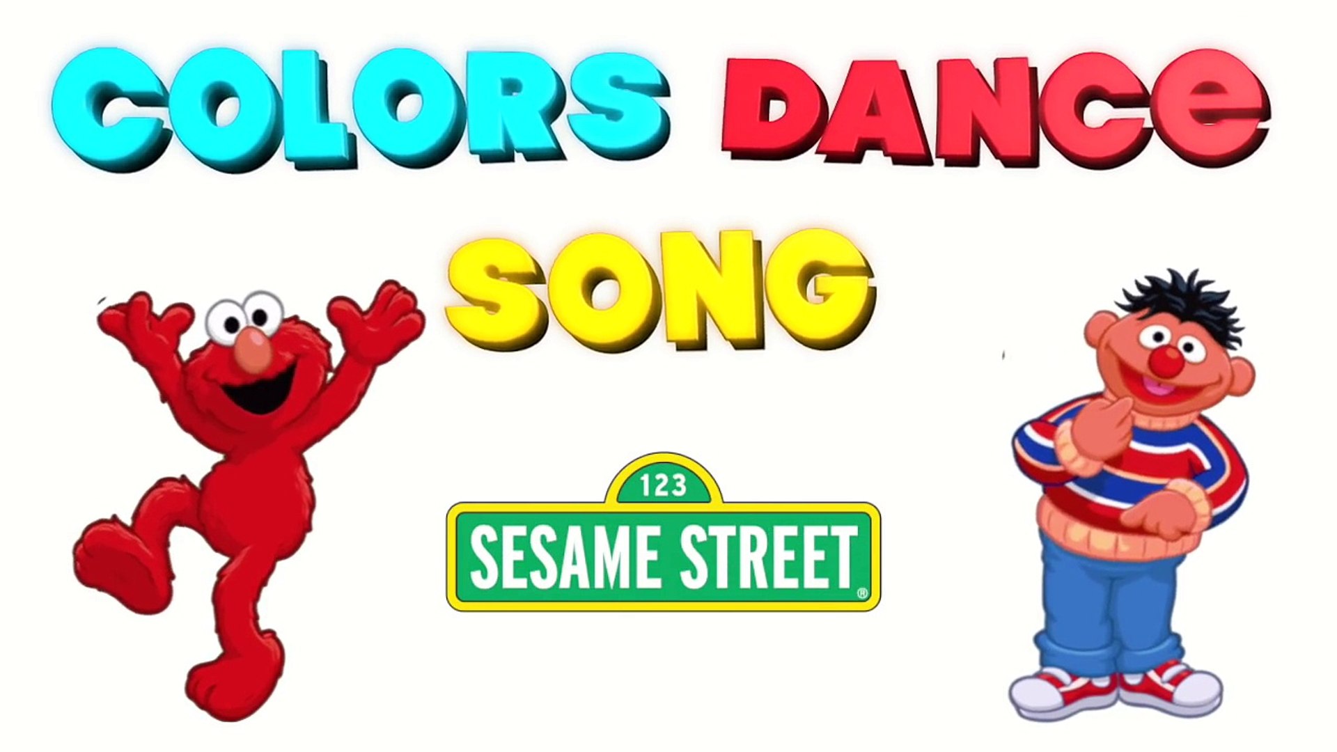 Sesame Street Primary Colours