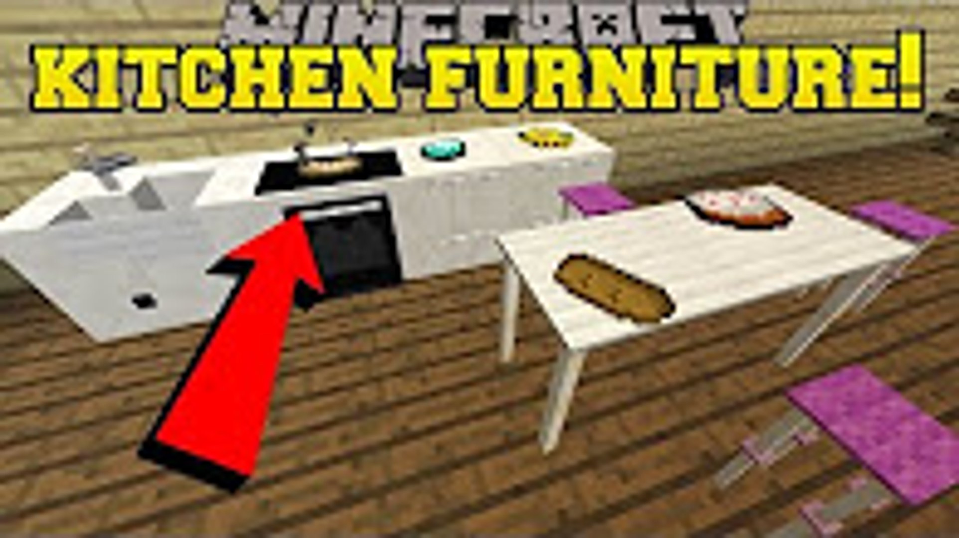 Minecraft Furniture Kitchen
