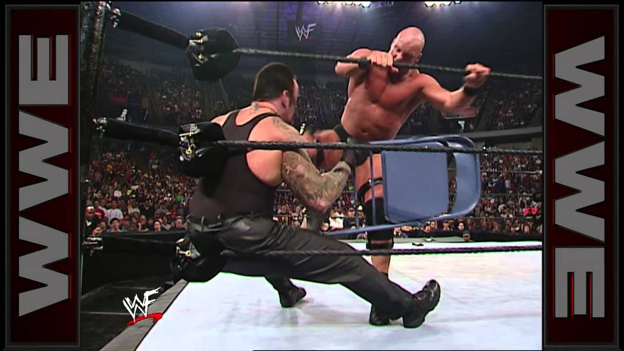 WWE The Undertaker Vs Stone Cold Steve Austin WWF Championship 1998 ...