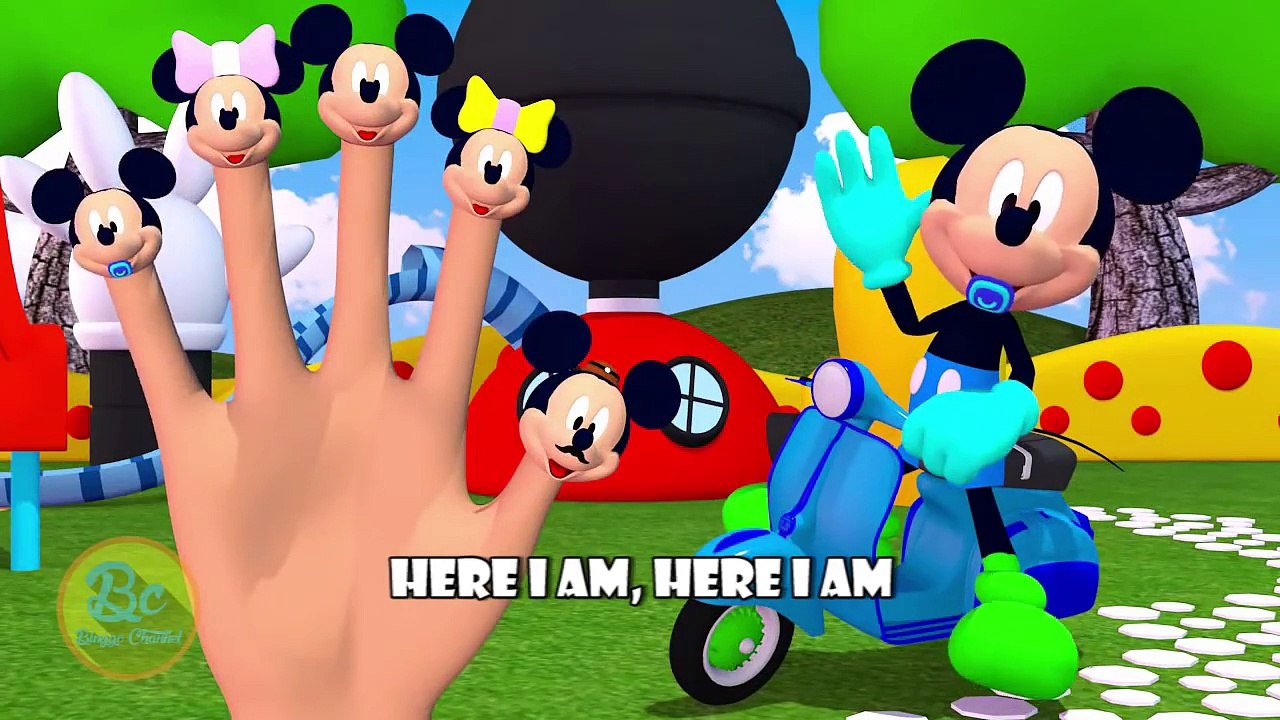 Nursery Rhymes | Mickey Mouse 3D Finger Family | 3D Animation In HD ...