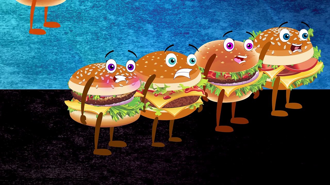 Finger family | Gummy Bear Vs Burger Finger Family Nursery Rhymes ...