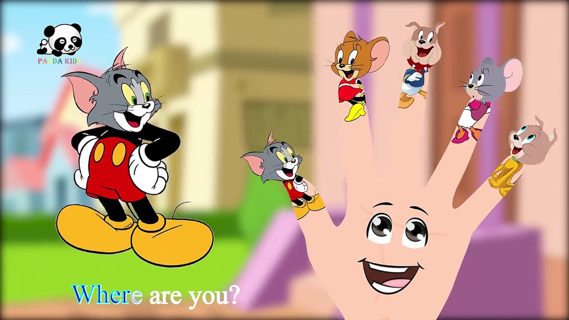 Mickey Mouse Tom And Jerry Finger Family