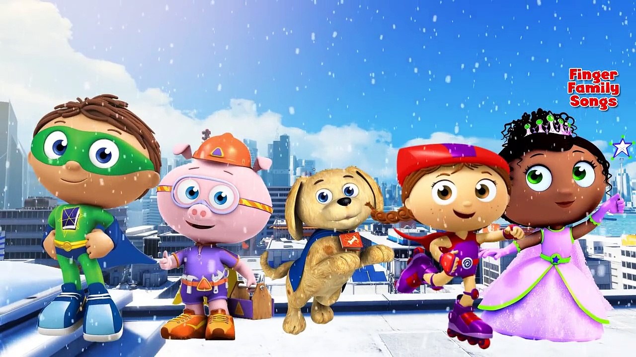 Finger Family Super Why | Nursery Rhymes for Children & Kids Songs ...