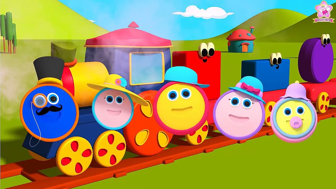 Bob The Train | Finger Family Song | Nursery Rhymes And Childrens Songs ...