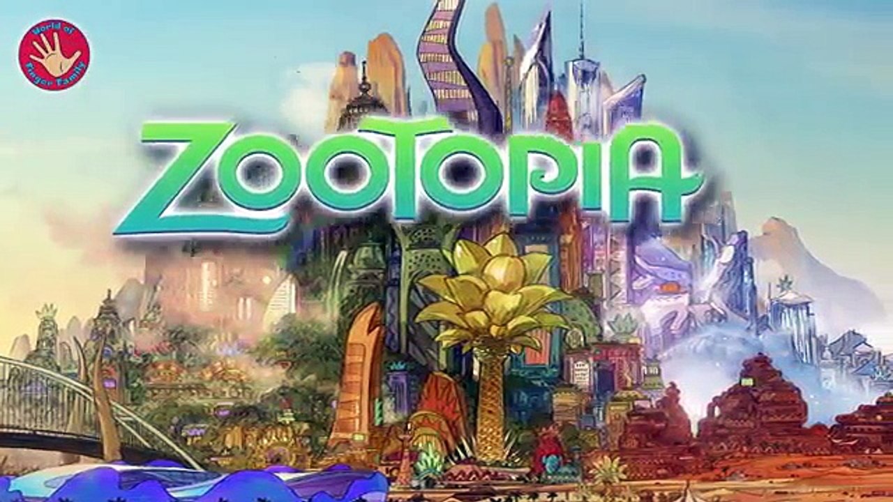 Zootopia Finger Family Nursery Rhymes. Zootopia Finger Family Lyrics ...