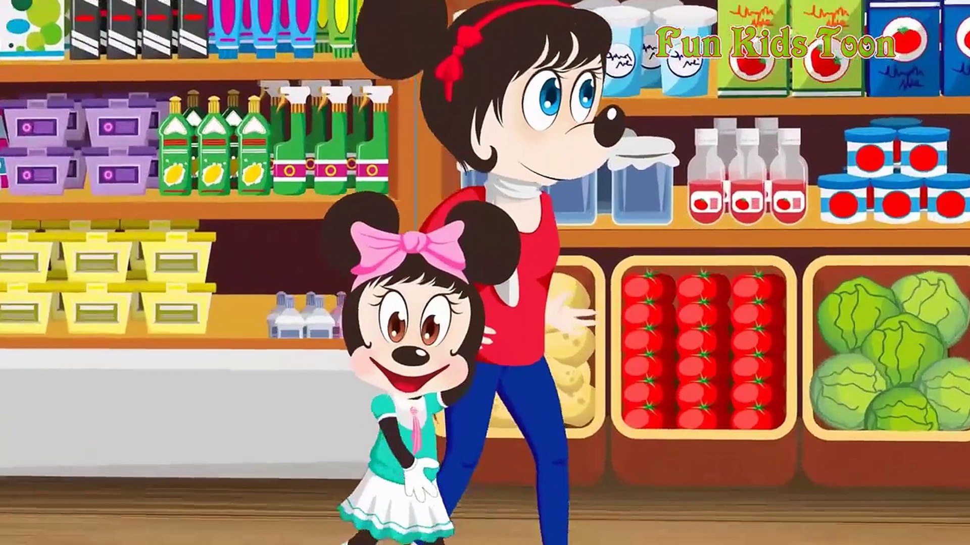 Baby Mickey And Minnie Mouse In Love