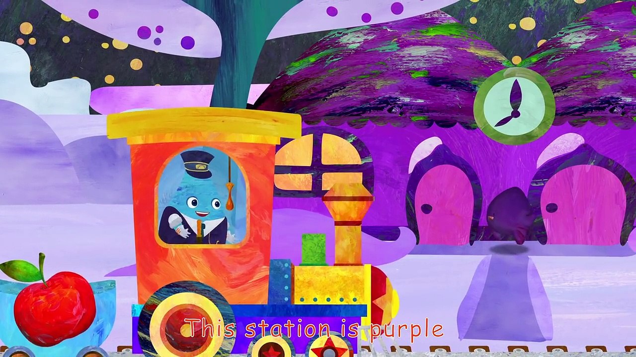 color P-U-R-P-L-E purple song - Kindergarten─影片 Dailymotion