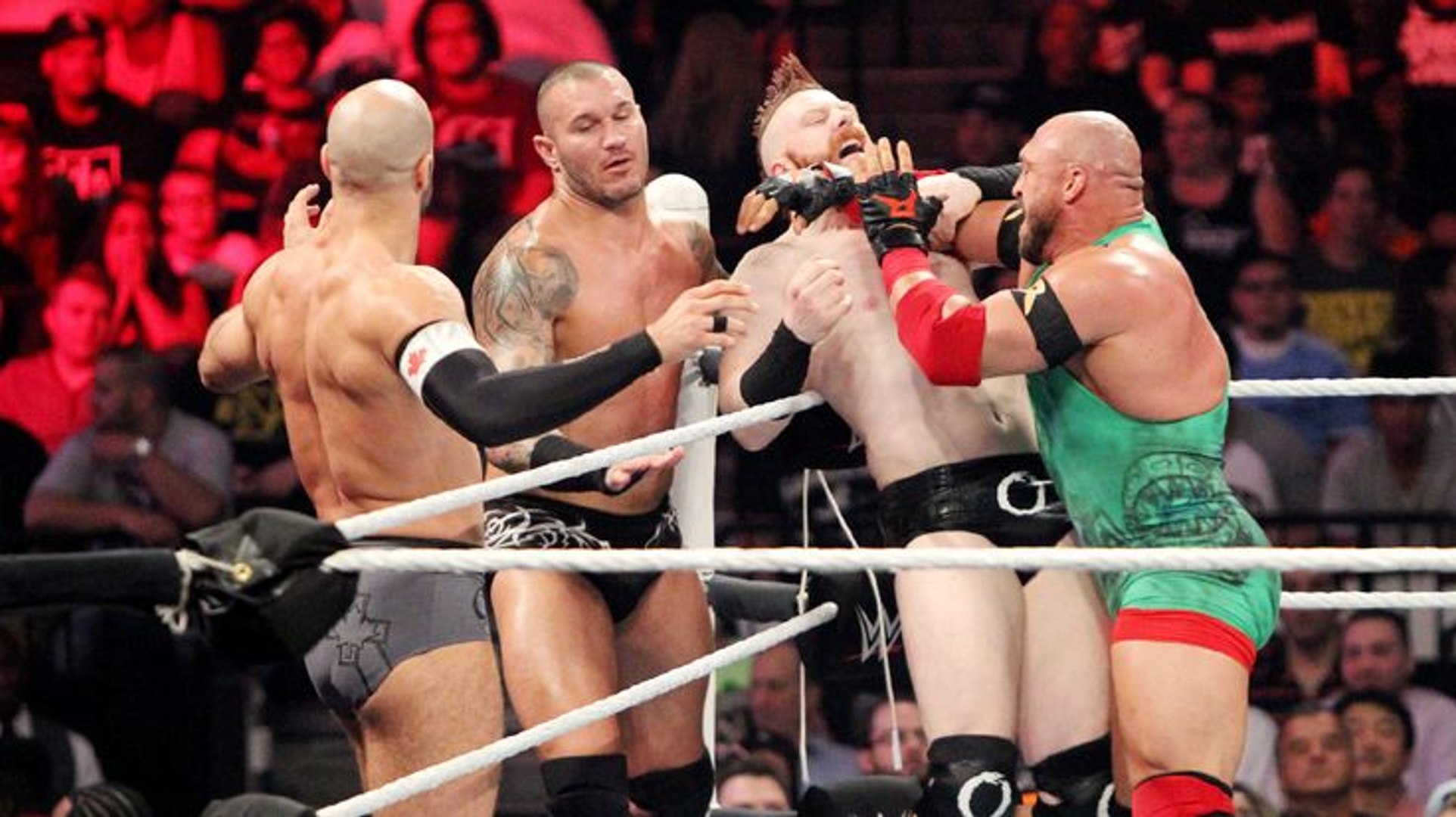 Ryback Vs Sheamus