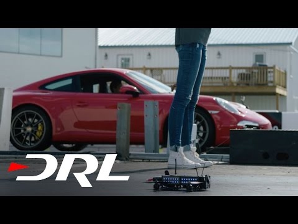 Drone Racing League | Drag Race - DRL Racer 1 vs Porsche 911 | DRL ...