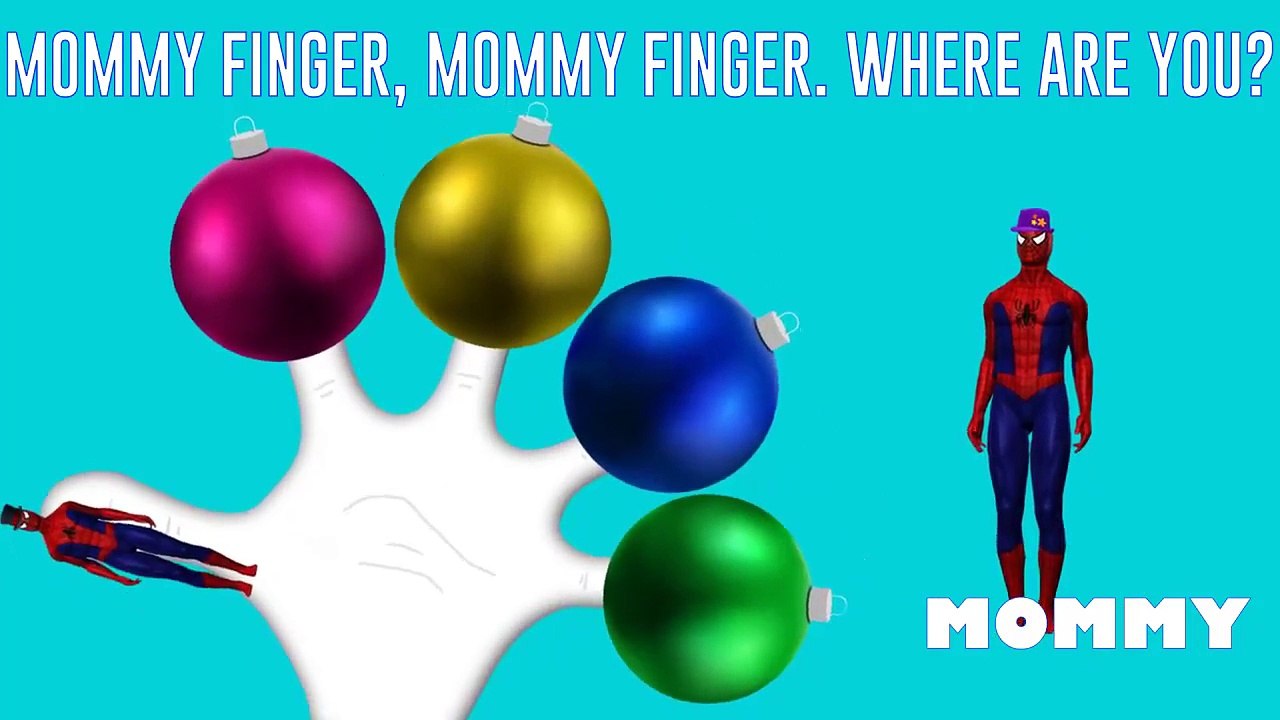 Spiderman Finger Family Song - Finger Family Song Collection Video For ...