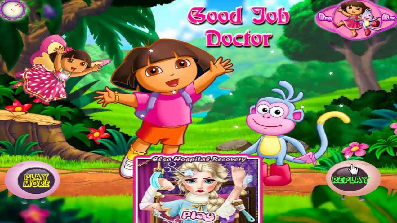 Dora Foot Doctor Healing Game Walkthrough Full Episode - video Dailymotion