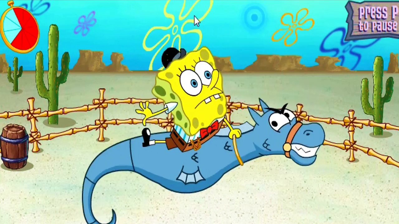 SpongeBob SquarePants: Pest of the West Showdown - Full Walkthrough ...