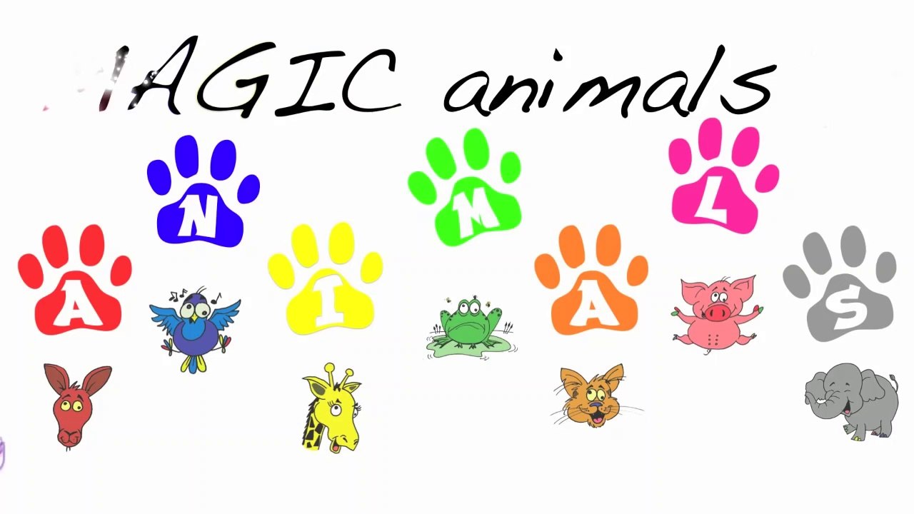 Animals Chant 1 - Animals Vocabulary for Children by Elf Learning ...