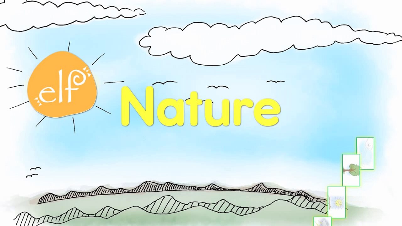 Nature Vocabulary and Phrases Chant for Kids by ELF Learning - ELF Kids ...
