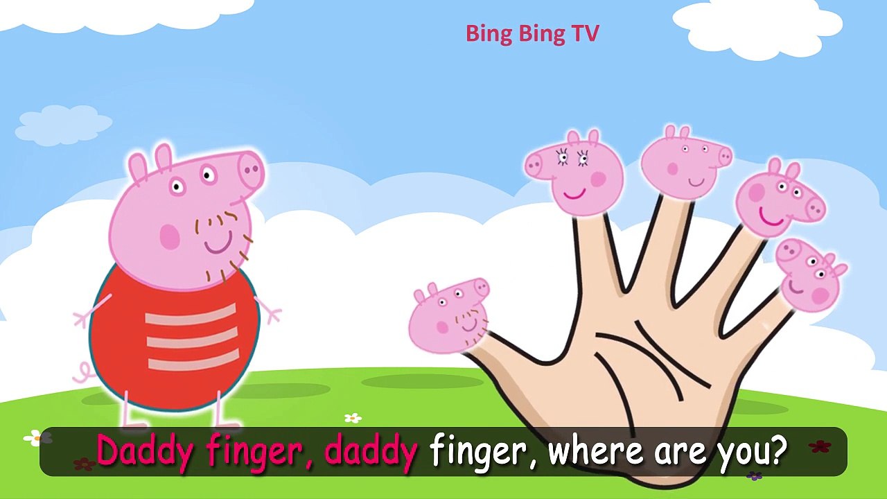 Peppa Pig Finger Family - Nursery Rhymes Collection from Emi TV Lyrics ...