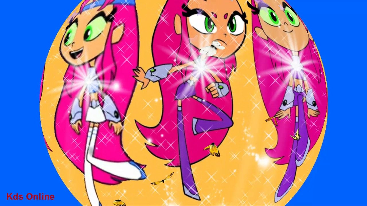 Teen Titans Go Color Swap Transforms Starfire Colors Episode Starfire ...